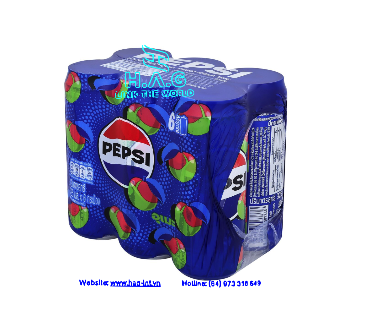 Pepsi cola ume zero sugar plum flavor 325ml